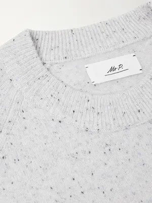 Mr P. Donagal Cashmere Knitted Sweater - Gray