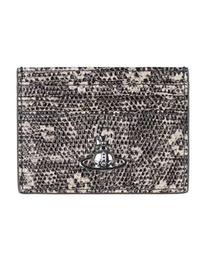 VIVIENNE WESTWOOD Cardholder Leather - Ivory