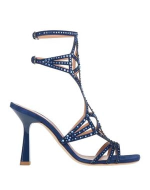 Alberta Ferretti Sandals Size Leather - Blue