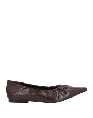TWENTY FOUR HAITCH Ballet Flats Size Synthetic Fibers - Brown