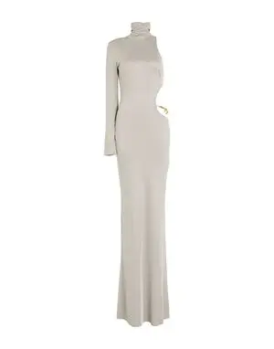 Elisabetta Franchi Red Carpet Maxi Dress Light Size Viscose, Elastane