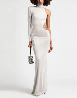 Elisabetta Franchi Red Carpet Maxi Dress Light Size Viscose, Elastane
