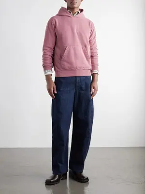REMI RELIEF Cotton-fleece Hoodie