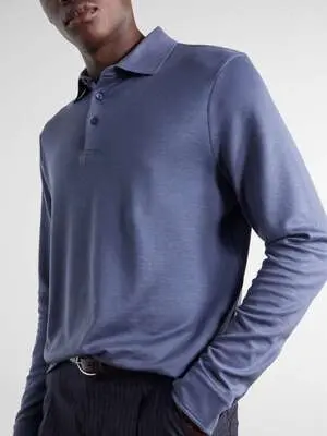 Mr P. Woven Polo Shirt