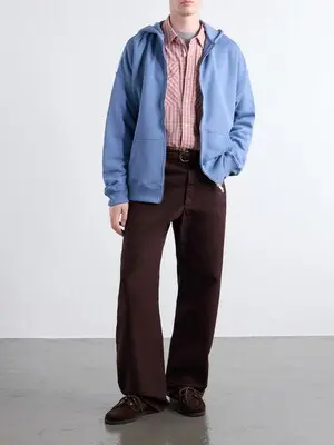CORRIDOR Americana Checked Cotton Shirt