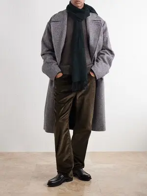 Johnstons Of Elgin Fringed Cashmere Scarf