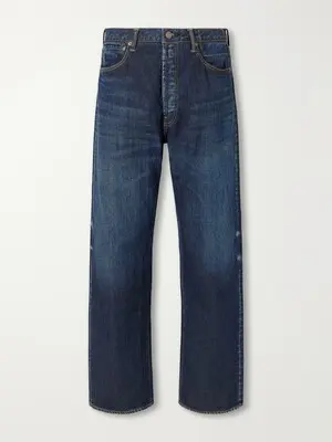 Visvim Social Sculpture 01 Wide-leg Jeans - Blue