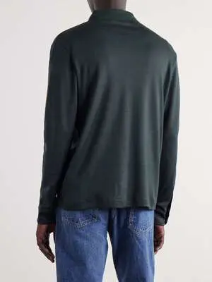 Mr P. Woven Polo Shirt