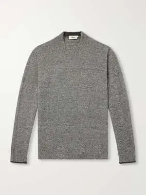 Altea Wool And Cashmere-blend Sweater - Gray