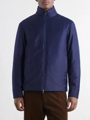 Sease Padded Wool And Silk-blend Jacket
