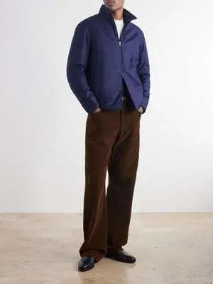 Sease Padded Wool And Silk-blend Jacket