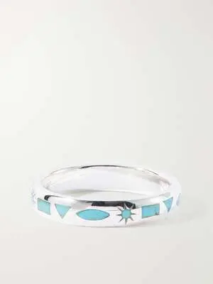PEYOTE BIRD Desert Spell Sterling And Turquoise Ring
