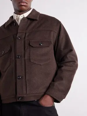FRIZMWORKS Brushed Wool-blend Jacket
