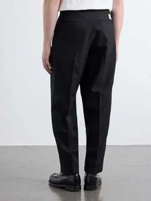 NEIGHBORHOOD Tapered Pleated Twill Trousers