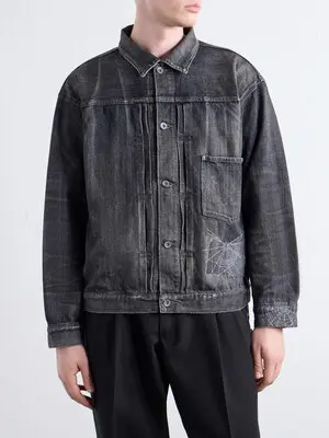 NEIGHBORHOOD Savage Embroidered Denim Jacket