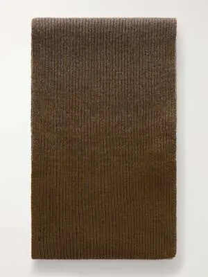 Johnstons Of Elgin Pioneer Cashmere Scarf - Brown