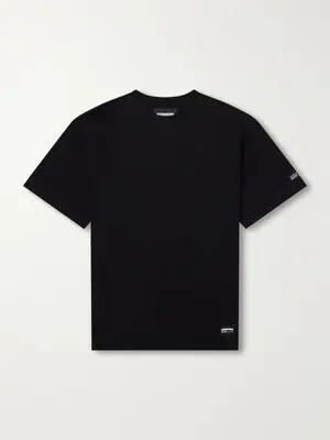 NEIGHBORHOOD Logo-appliquéd Cotton T-shirt