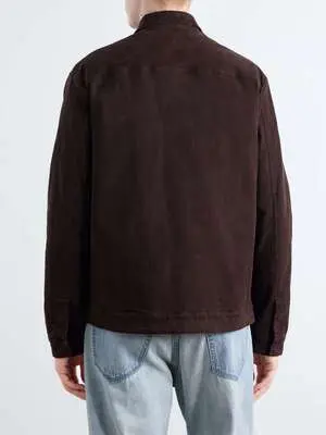 Altea Godfrey Padded Garment-dyed Stretch-cotton Twill Overshirt