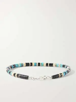 PEYOTE BIRD Yellowstone Sterling Silver Multi-stone Bracelet