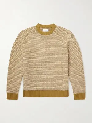 Mr P. Wool And Cashmere-blend Sweater - Neutrals