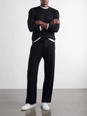 Mr P. Straight-leg Cashmere Sweatpants