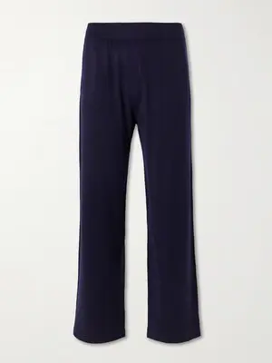 Mr P. Straight-leg Cashmere Sweatpants - Blue