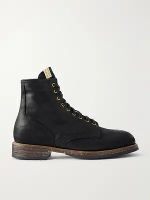 Visvim Brigadier Hi-folk Leather Lace-up Boots