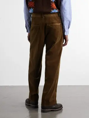 Visvim Broader Straight-leg Cotton-corduroy Trousers