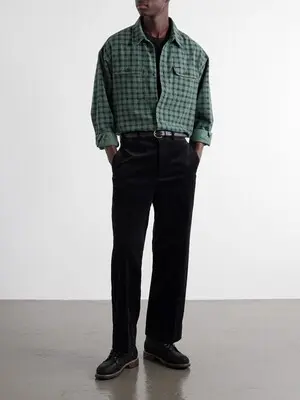 Visvim Broader Straight-leg Cotton-corduroy Trousers