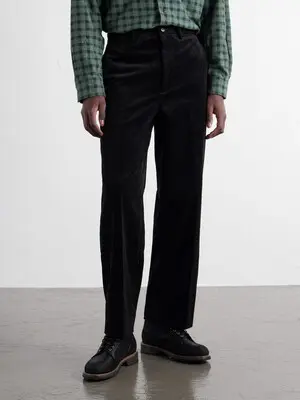 Visvim Broader Straight-leg Cotton-corduroy Trousers