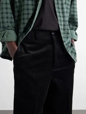 Visvim Broader Straight-leg Cotton-corduroy Trousers