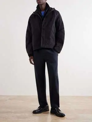 Folk Lunar Cotton-blend Shell Hooded Jacket