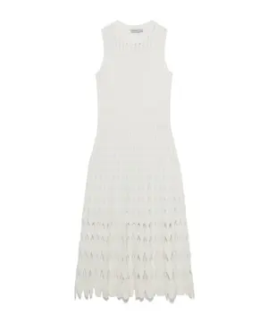 Simkhai Zyla Midi Dress - Ivory