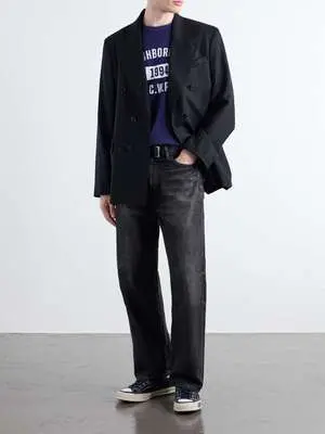 NEIGHBORHOOD Washed Straight-leg Jeans