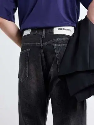 NEIGHBORHOOD Washed Straight-leg Jeans