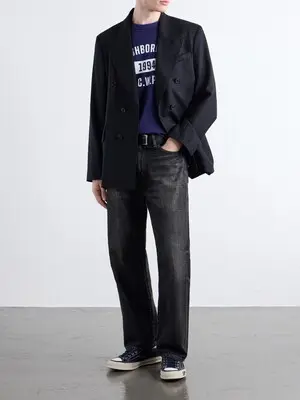 NEIGHBORHOOD Washed Straight-leg Jeans