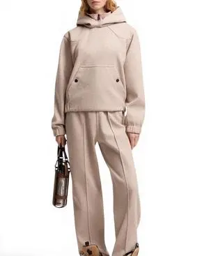 Moncler Long-sleeve Sweatshirt - Beige