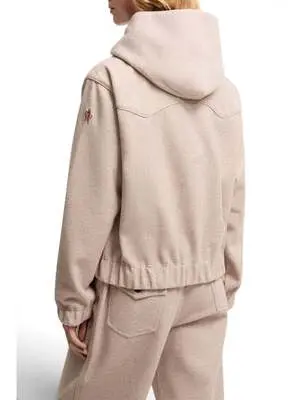 Moncler Long-sleeve Sweatshirt - Beige