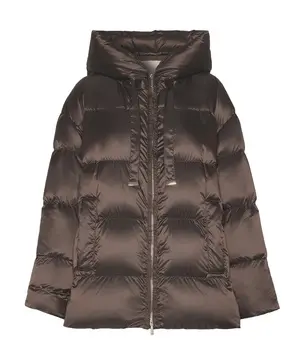 Max Mara Mtcnerine Hooded Quilted Down Jacket