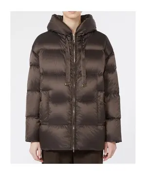 Max Mara Mtcnerine Hooded Quilted Down Jacket