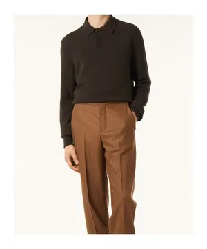 Loro Piana Parksville Polo Shirt - Soft Pebble Color