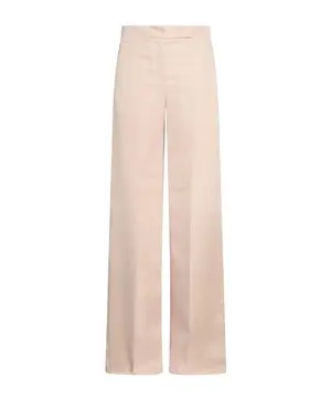 Max Mara Loose-fitting Solid-color Trousers - Beige