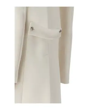 Versace Single-breasted Long Coat