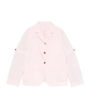 Thom Browne Button-up Notched-lapels Jacket - No
