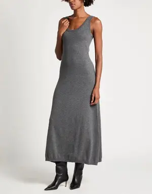 Brunello Cucinelli Solid-color Cashmere Dress