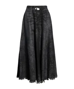 DIESEL® Denim A-line Skirt