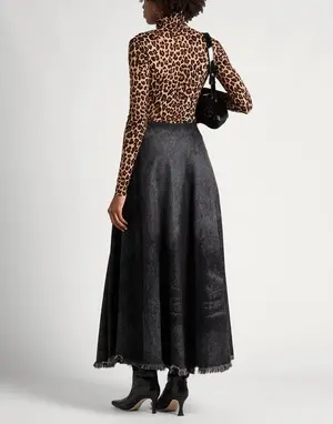 DIESEL® Denim A-line Skirt