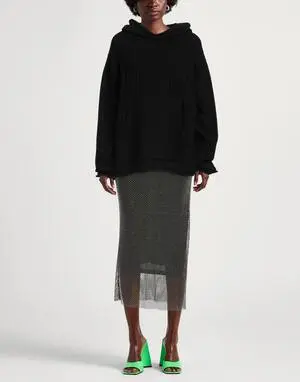 MAISON MARGIELA Solid-color Mid-weight Knit Hoodie