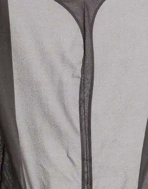 Saint Laurent Chiffon Long-sleeve Bodysuit