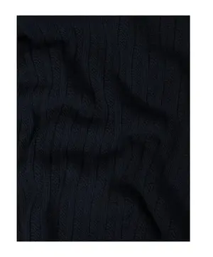Stone Island Loose-fit Zip-up Stand Collar Jumper - Navy Blue
